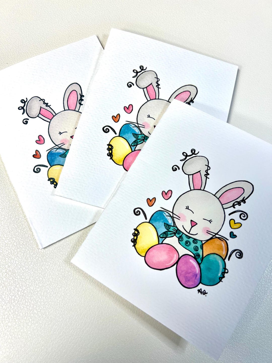 Easter Bunny | Greeting Cards - Etsy