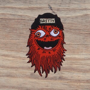 Peeping Gritty Patch Philadelphia Flyers Gritty - Etsy