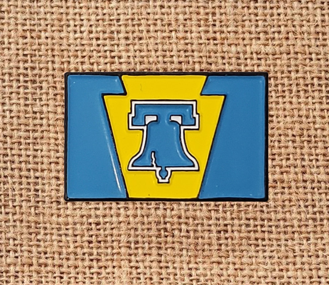 Philadelphia Phan Flag Enamel Lapel Pin - Etsy