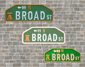 Broad Street Sign - Etsy