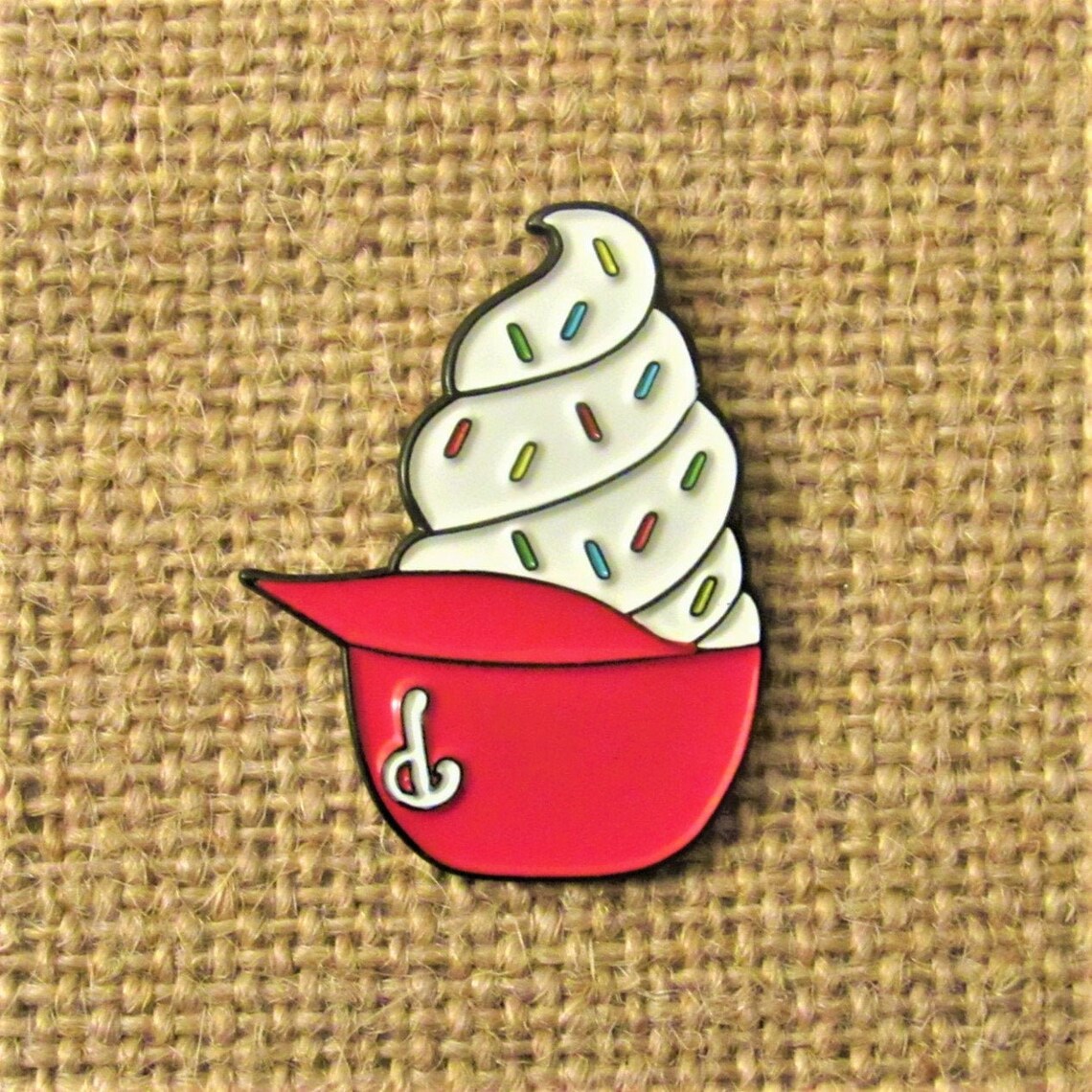 Philadelphia Phillies Vanilla Ice Cream Helmet Enamel Lapel - Etsy