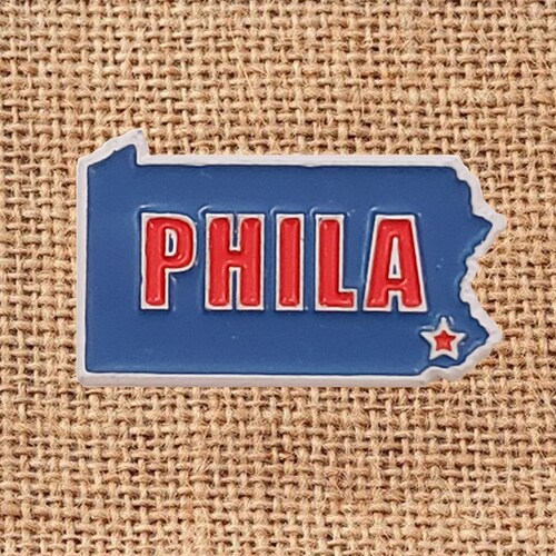 Philadelphia PHILA PA State Enamel Lapel Pin - Etsy