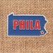 Philadelphia PHILA PA State Enamel Lapel Pin - Etsy