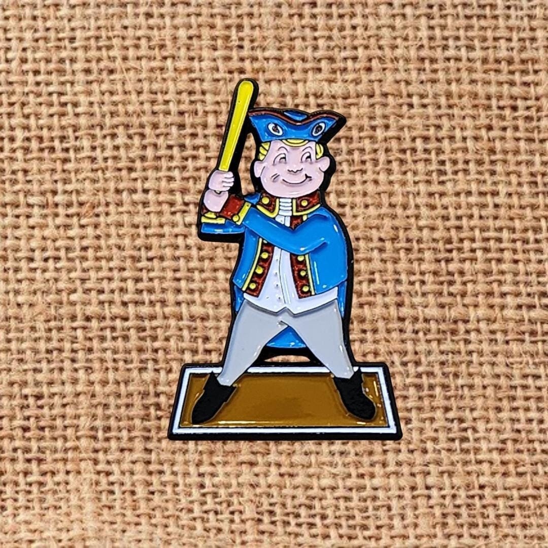 Philadelphia | Phils Phil Baseball Mascot Enamel Lapel Pin - Etsy