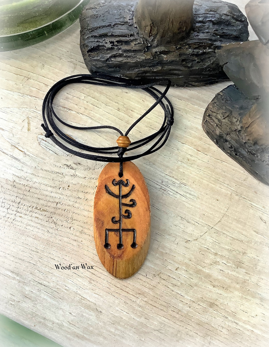 Great Personal Power, Spiritual Strength, Icelandic Bindrune Pendant ...