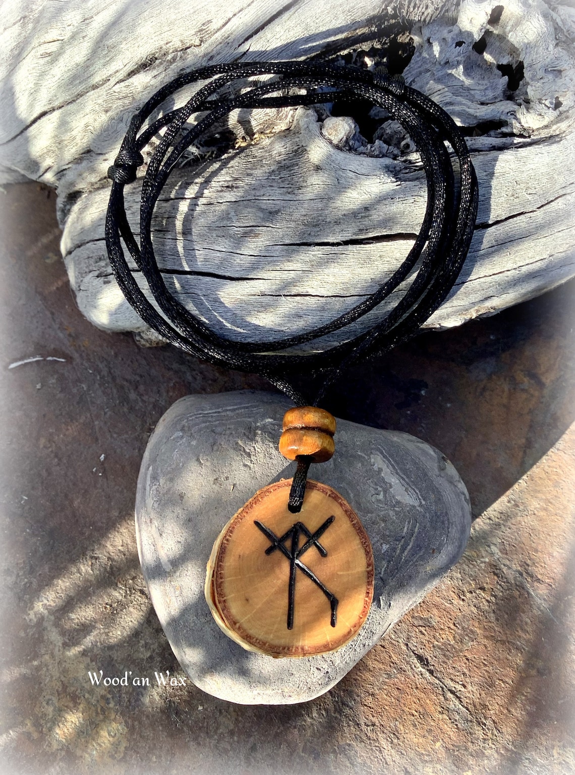 Good Luck Eliminate Obstacles Bind Rune Pendant Personal | Etsy