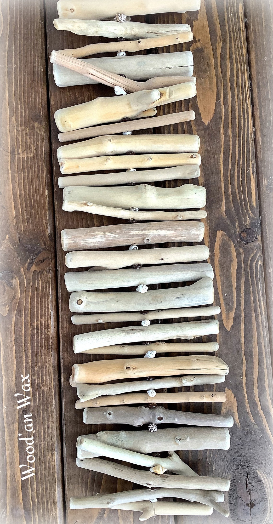 Seashells & Driftwood Valhalla Ladder Viking Wind Chime | Etsy