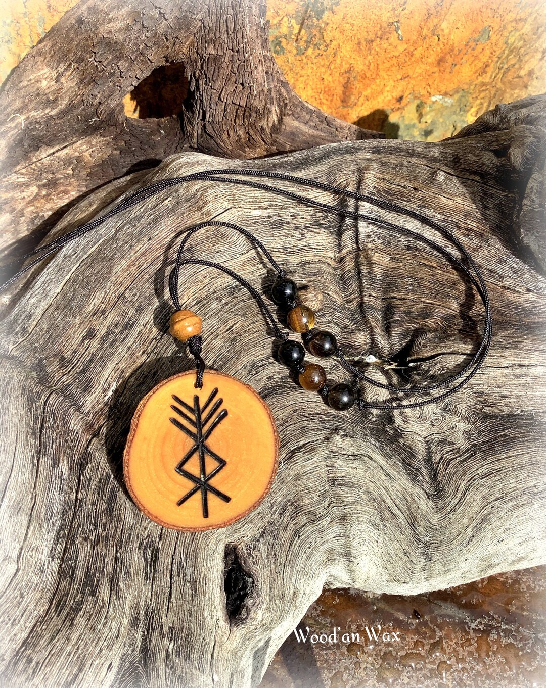 Personal Protection, Safe Travel Bindrune Pendant, Travel Protection ...