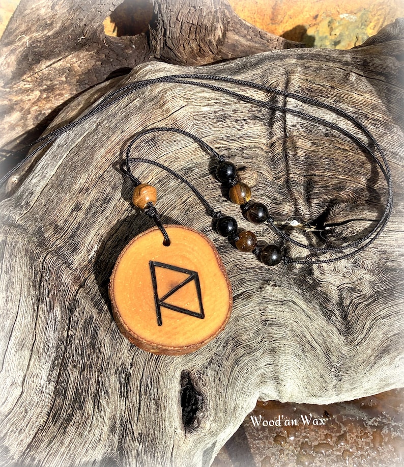 Personal Protection Safe Travel Bindrune Pendant Travel | Etsy