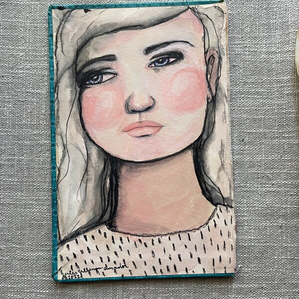 Mixed Media Girl - Etsy