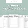 Exam Study Planner Printable Pack Student Exam Revision Template ...