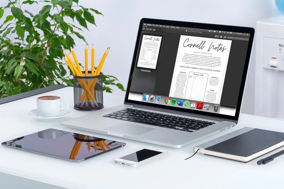 Cornell Note Taking Pack | College, University Student Note Paper Pack ...