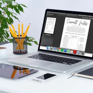 Cornell Note Taking Pack | College, University Student Note Paper Pack ...