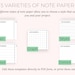Cornell Note Taking Pack | College, University Student Note Paper Pack ...