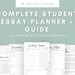 Complete Essay Guide and Planner Pack | College, University Student ...