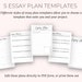 Complete Essay Guide and Planner Pack | College, University Student ...