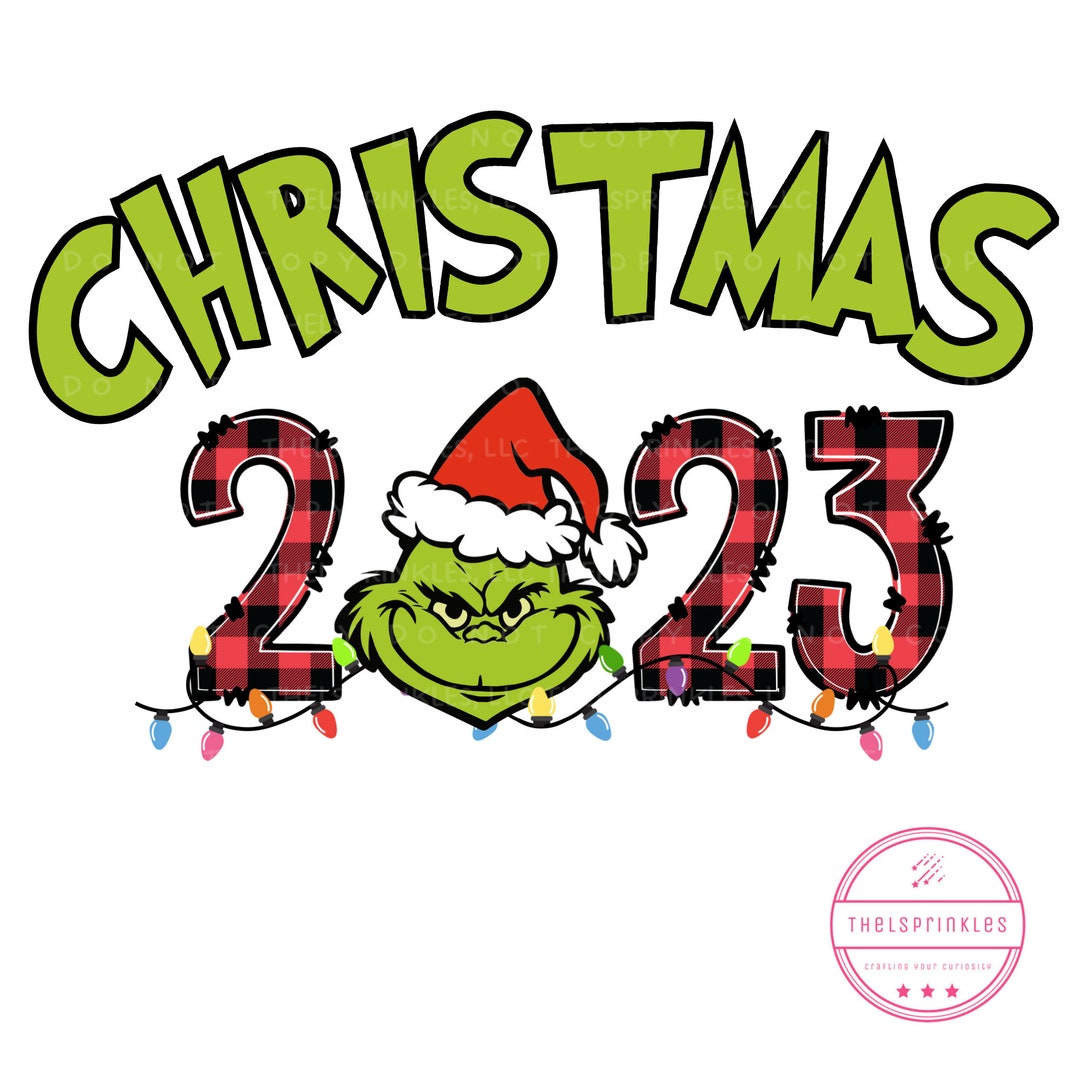 Christmas 2023, Funny Grinch Christmas 2023 Party, PNG File - Etsy