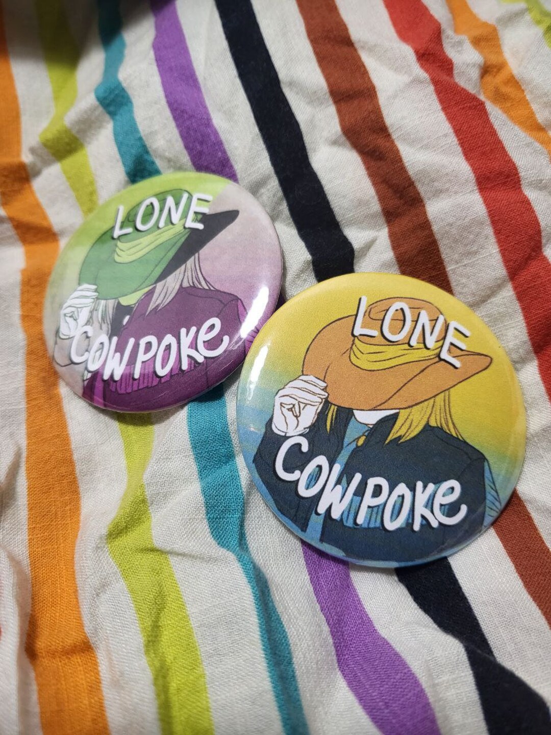 Aroace Cowpoke Pin - Etsy