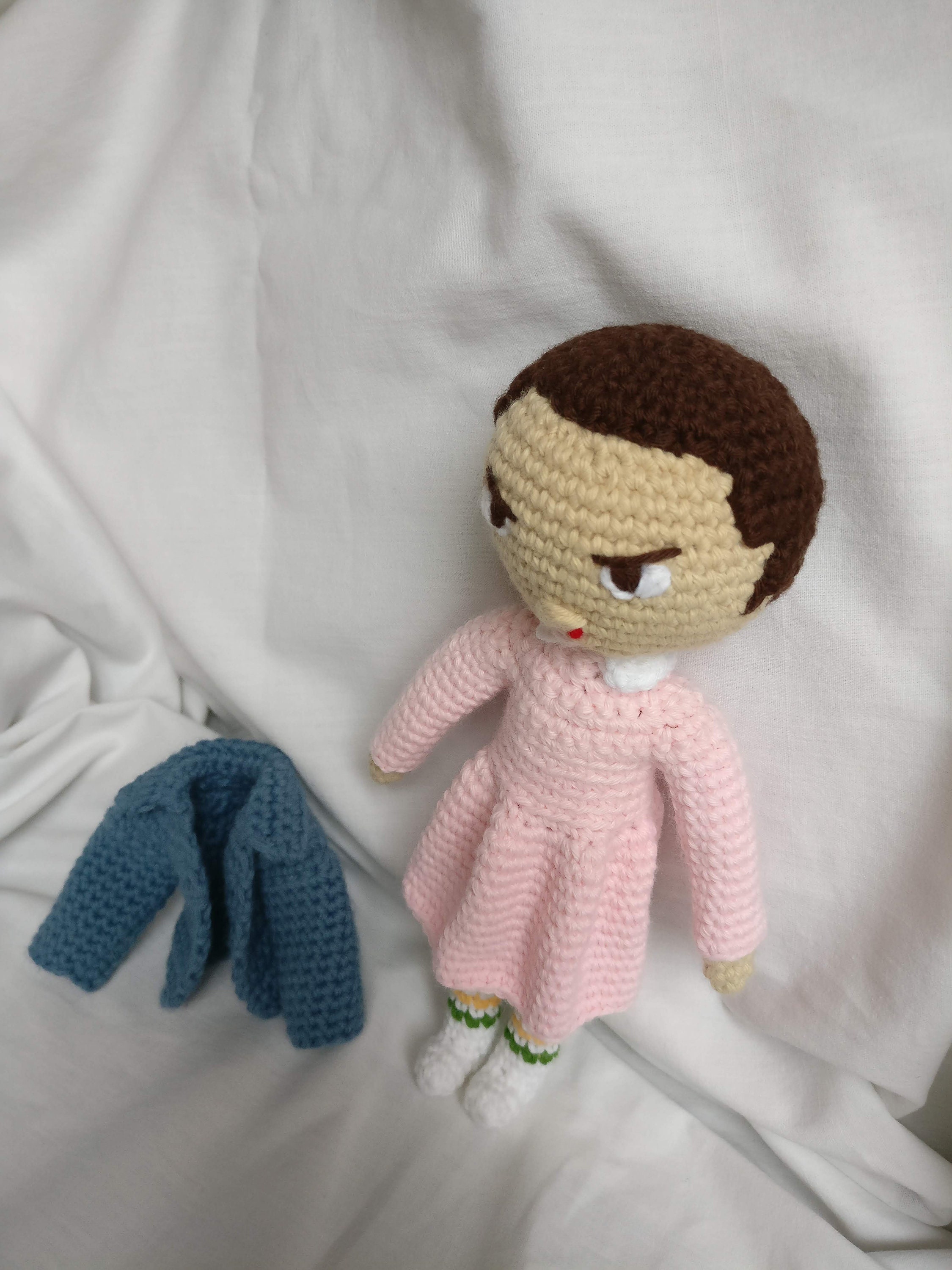 Patrón Amigurumi · Eleven · Stranger Things · Crochet · Ganchillo ...