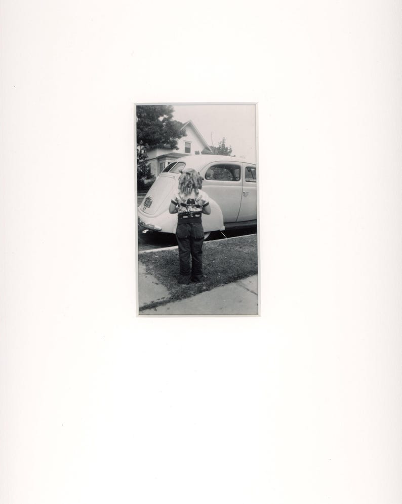 Terrific 1950s Vintage Photo Little GIRL W/ Blond Curls HOPALONG ...