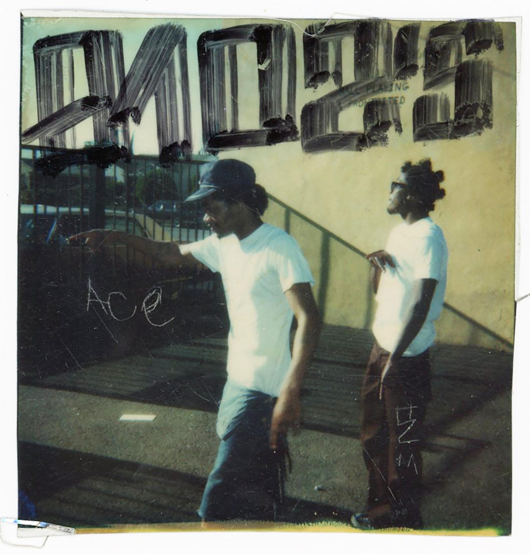 1980s Vintage Original GRAFFITI GANG POLAROID African American Los ...