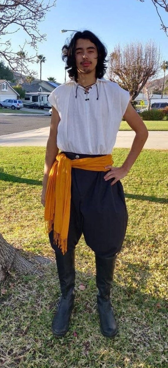 Mens Renaissance Pirate SCA LARP Steampunk Cosplay Pants | Etsy