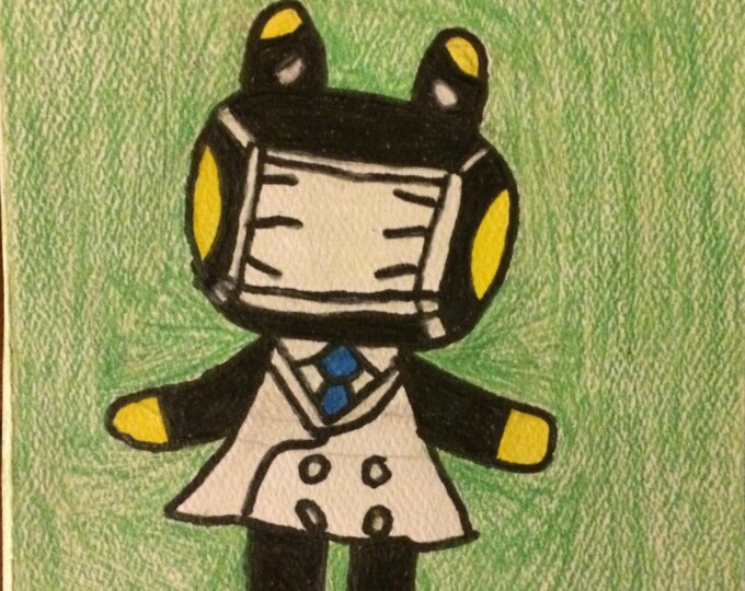 Animal Crossing Raddle Small Drawing - Etsy