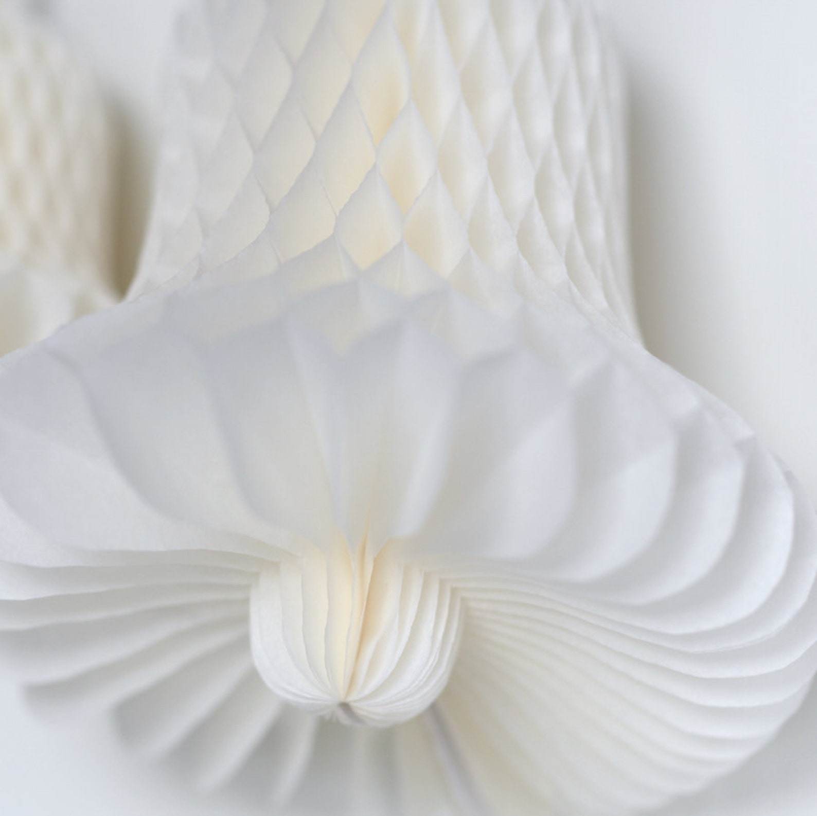 Tissue Paper Honeycomb Bell - Hanging Decorations - Various Colors ...