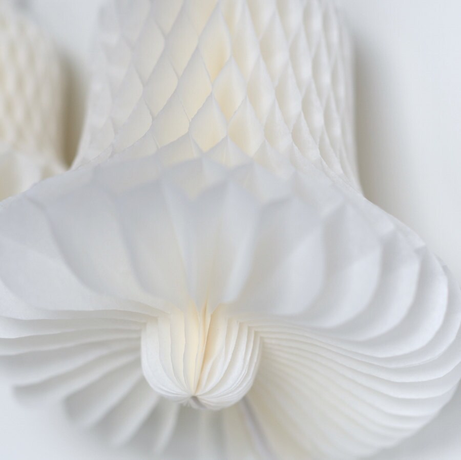 Tissue Paper Honeycomb Bell - Hanging Decorations - Various Colors ...