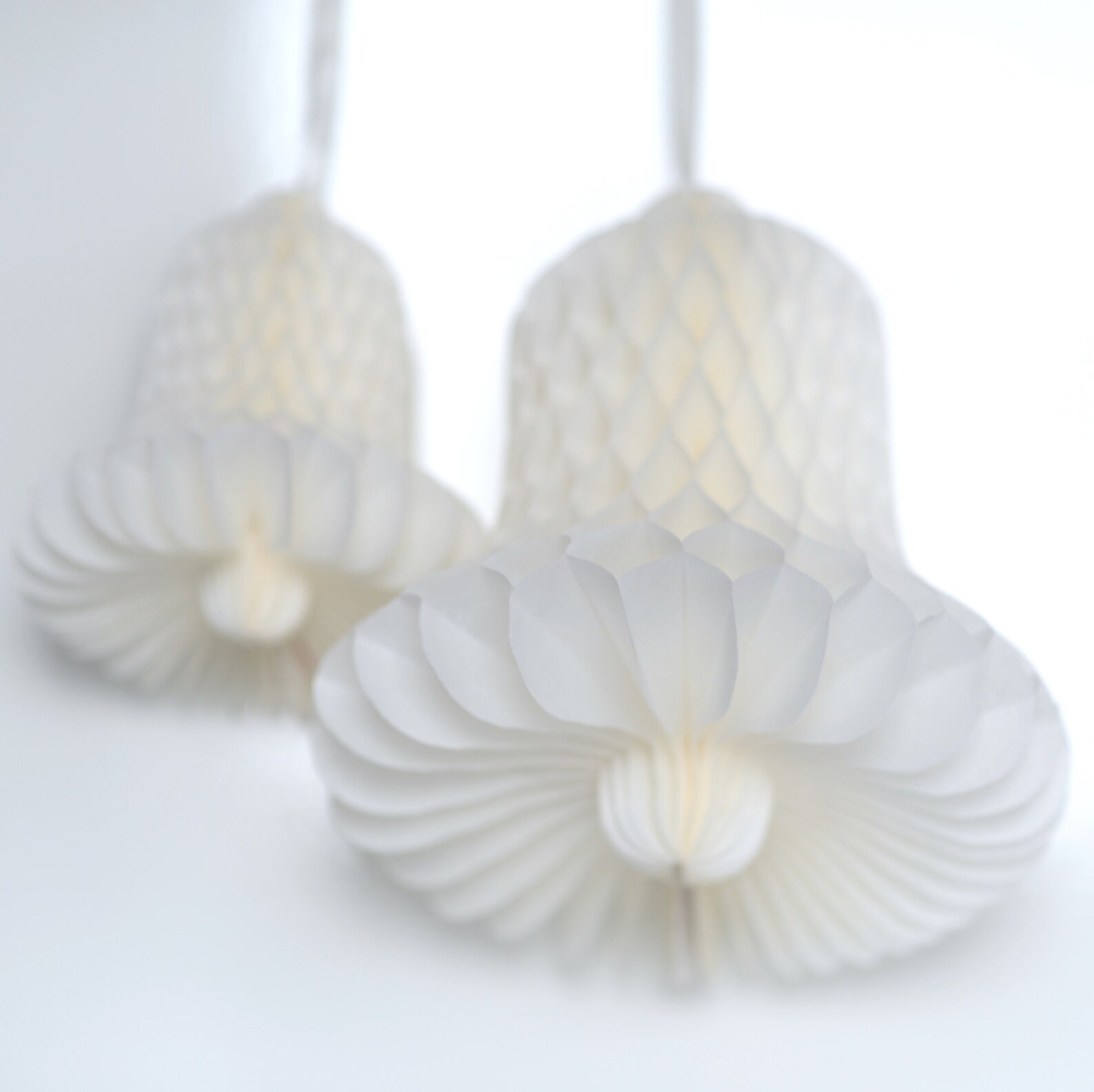 Tissue Paper Honeycomb Bell - Hanging Decorations - Various Colors ...
