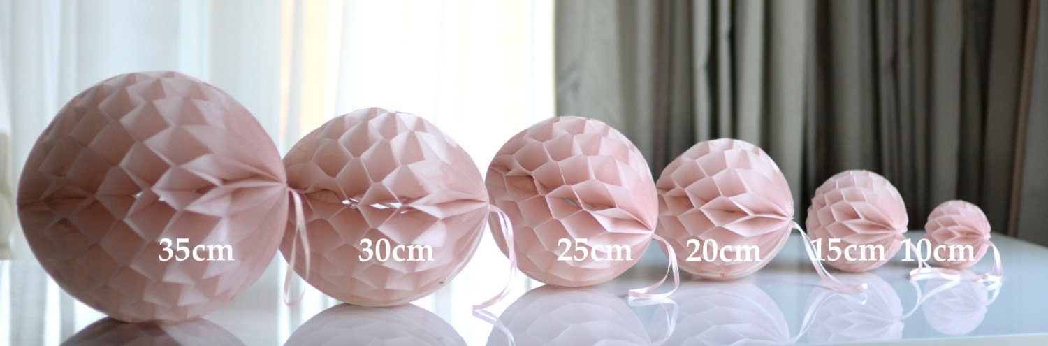 Pastel Party Decor - Honeycomb Set - - Etsy
