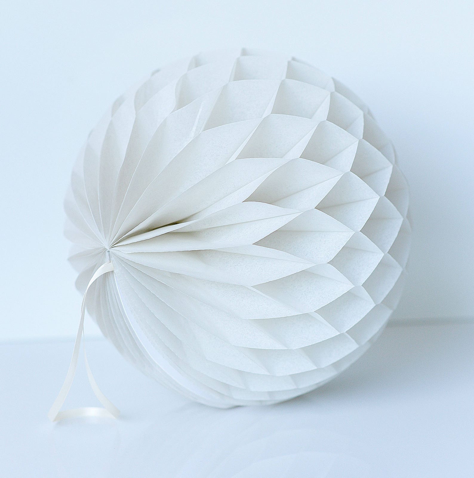 Almond Milk Tissue Paper Honeycomb Ball Hanging Wedding - Etsy