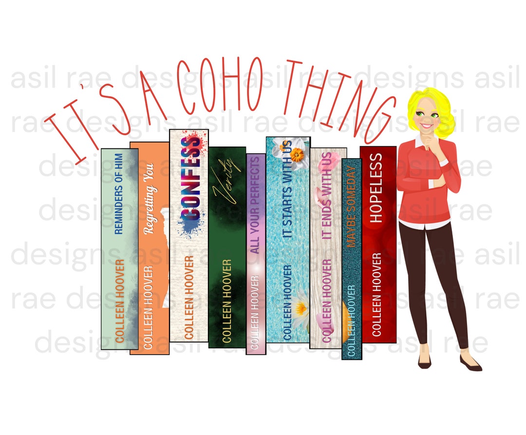 It's a COHO Thing Blonde Hair - PNG Digital Download Sublimation - Etsy