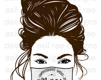 Dance Princess Messy Bun PNG Digital Download Sublimation - Etsy