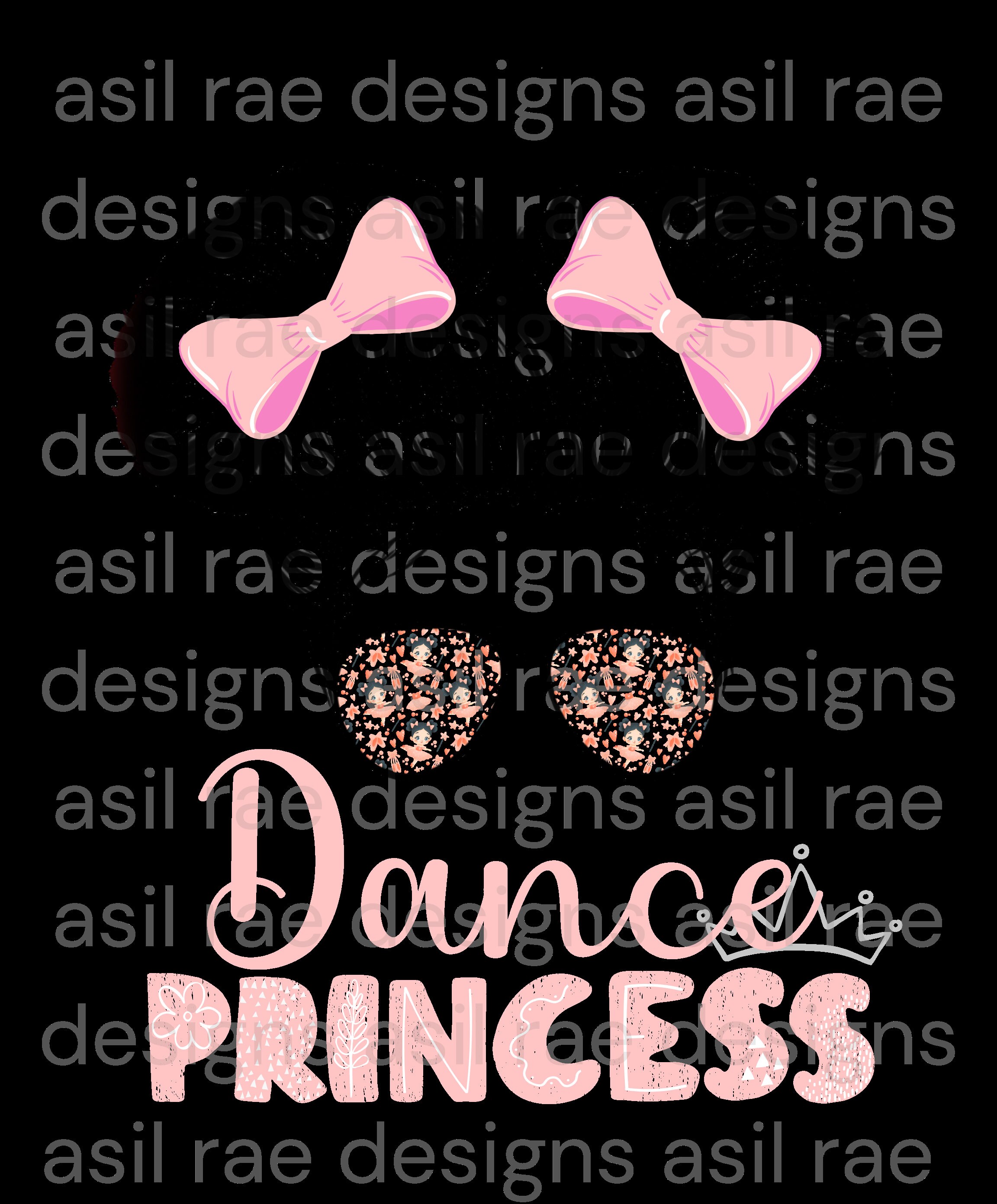 Dance Princess Messy Bun PNG Digital Download Sublimation - Etsy