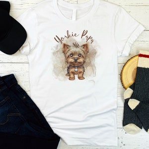 Yorkie Papa PNG Digital Download Sublimation - Etsy