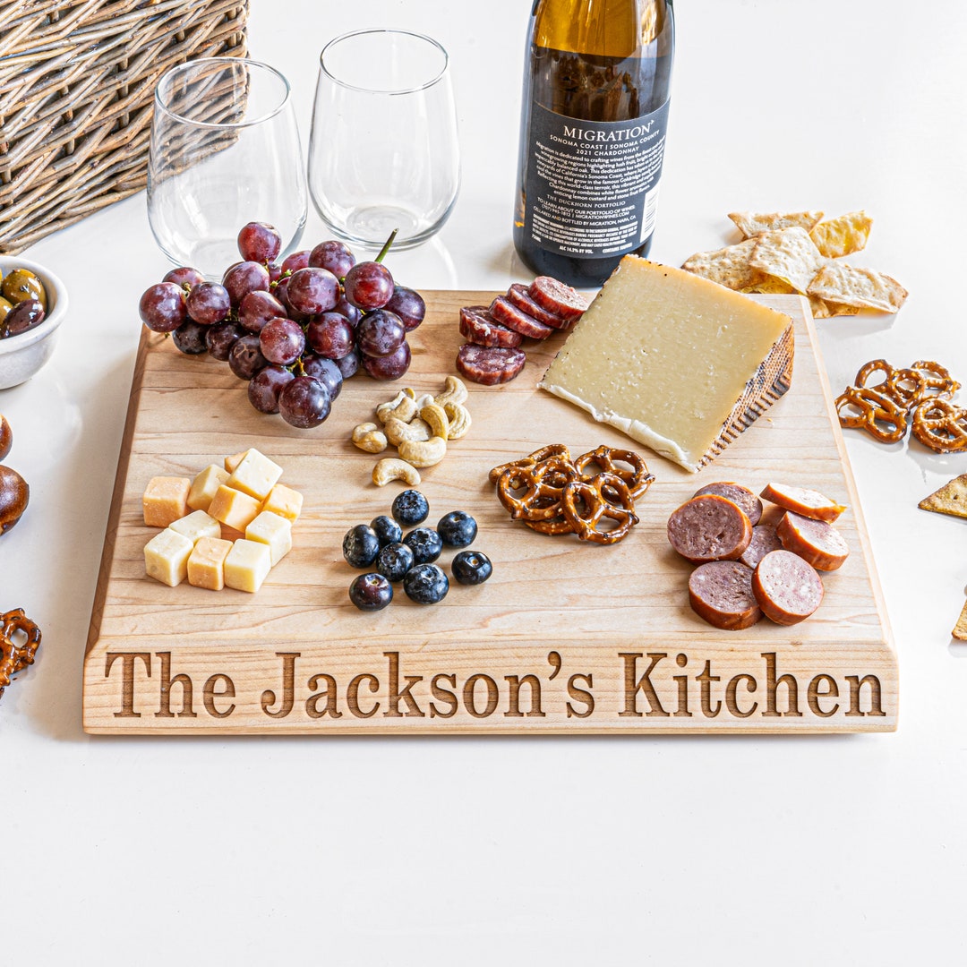 Personalized Cutting Board, Chopping Block, Wedding Gift, Anniversary ...