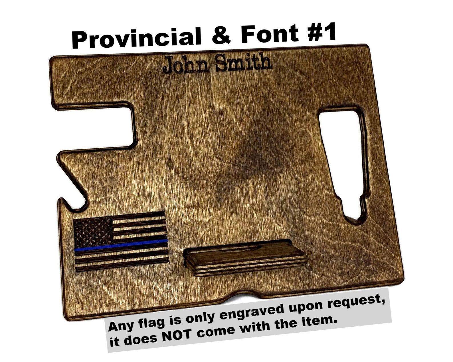 Personalized Wooden Gun Holder Police Officer Gift - Etsy