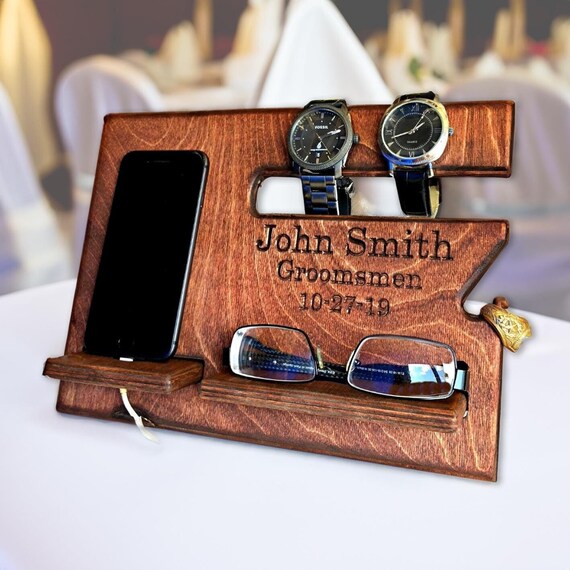 Groomsmen Gift Ideas Gift for Men Cool Groomsmen Gifts Groomsmen Gifts Mens Gift Wooden Wedding Gift Gifts for Men Engraved Gifts Etsy
