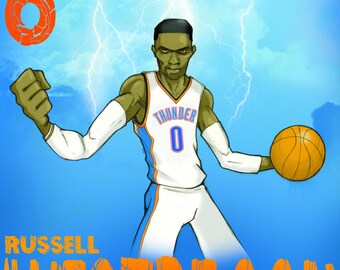 Russell Westbrook Poster - Etsy