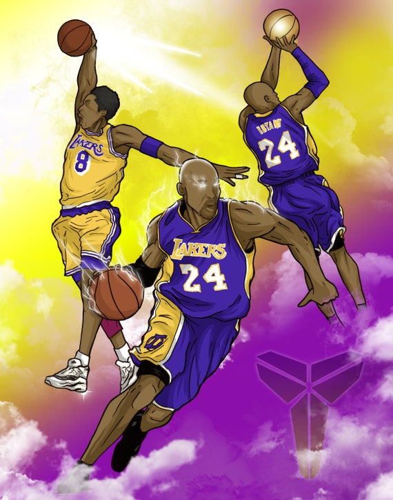 Kobe Bryant Poster | Etsy