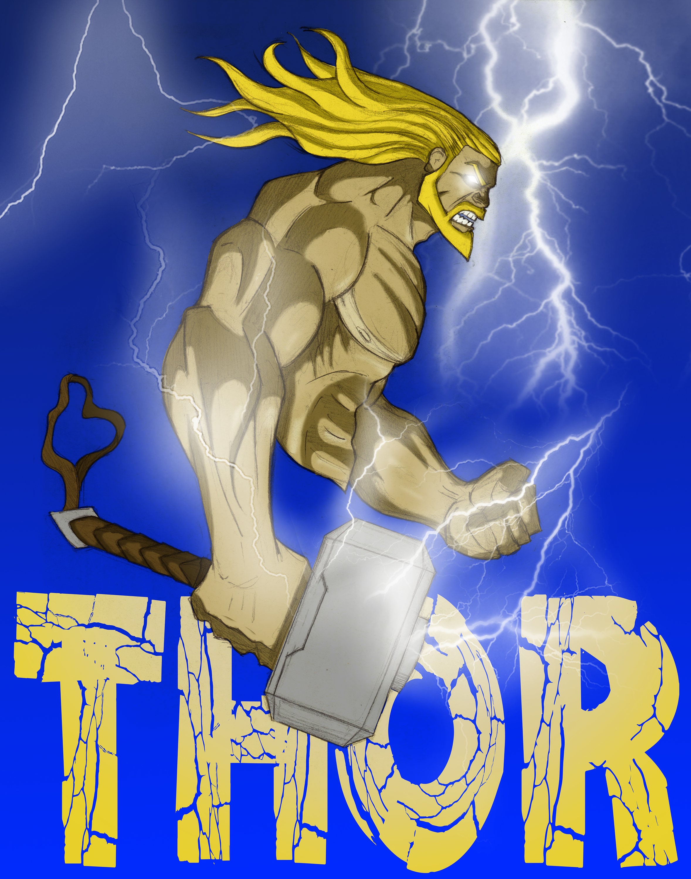Thor Poster - Etsy