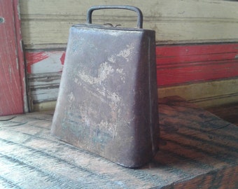 Cast Iron Cow Bell - Etsy