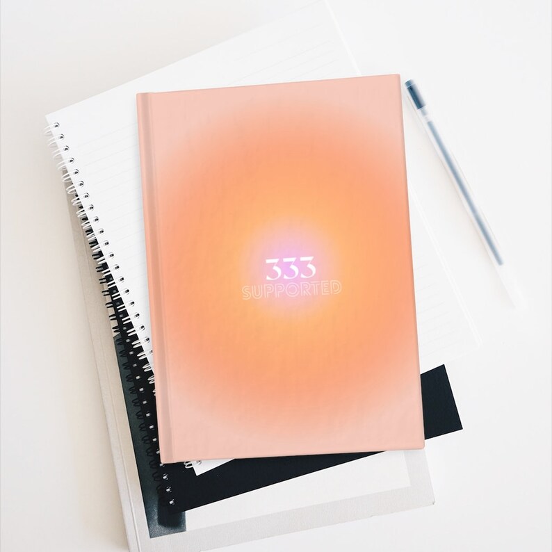 333 Angel Number Aura Journal Sketchbook Notebook - Etsy
