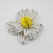 Rare Vintage Signed Miriam Haskel Beaded White Flower Brooch - Etsy