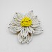 Rare Vintage Signed Miriam Haskel Beaded White Flower Brooch - Etsy