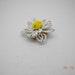Rare Vintage Signed Miriam Haskel Beaded White Flower Brooch - Etsy