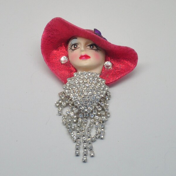 Hat Brooch - Etsy