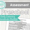 Preschool Standards Assessment Checklist - Etsy