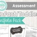 Infant Toddler Standards Portfolio Pack - Etsy